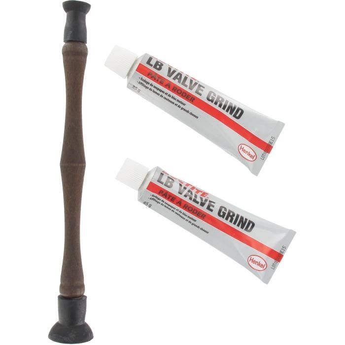 Kit pâte à roder rodoir rodage soupape moteur Loctite LB2200 1151368 ...