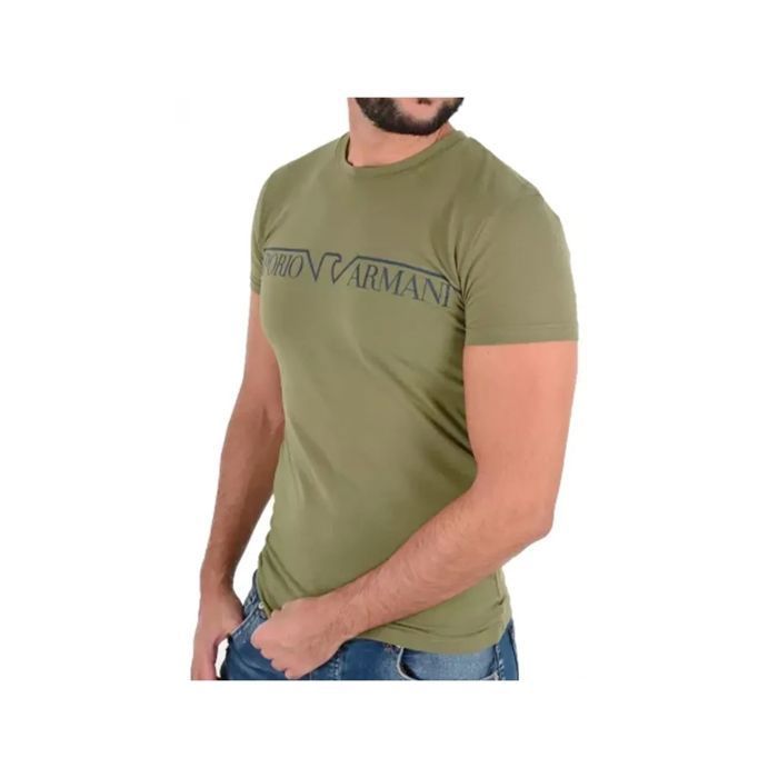 Armani t shirt green store