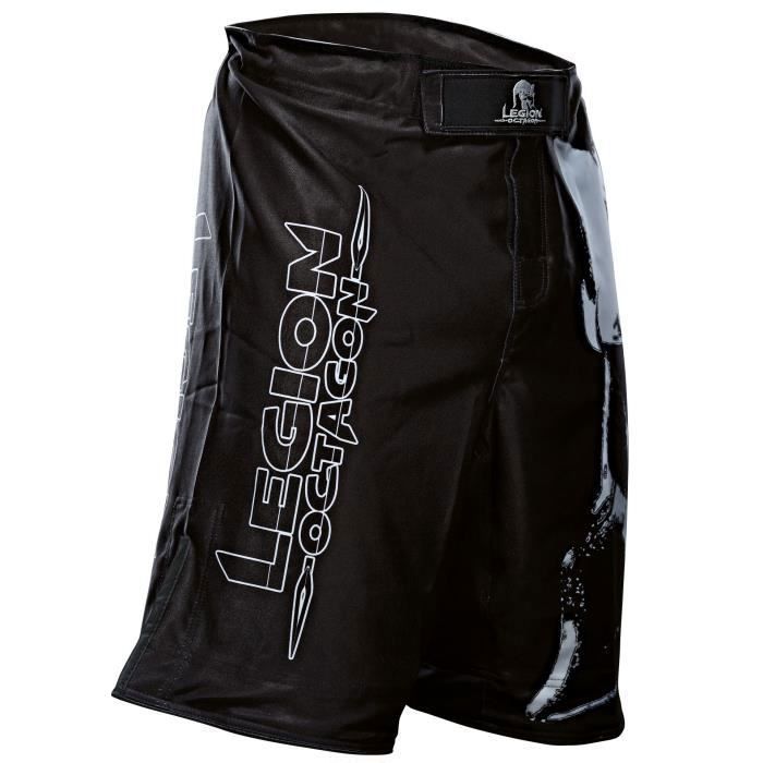 Short MMA Legion Octagon Theme - noir/blanc - L - Cdiscount Sport
