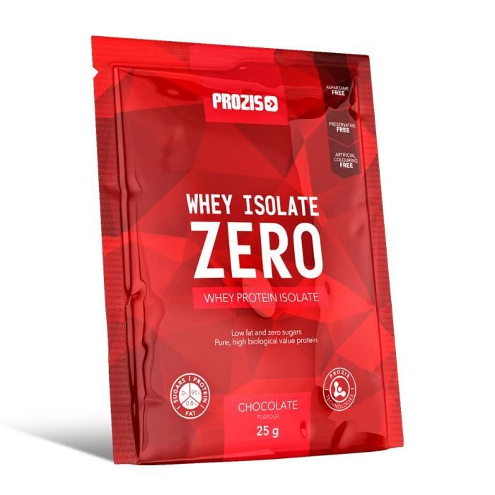 PROZIS - 10 x Zero Whey Isolate 25 g - Chocolat - Cdiscount Sport