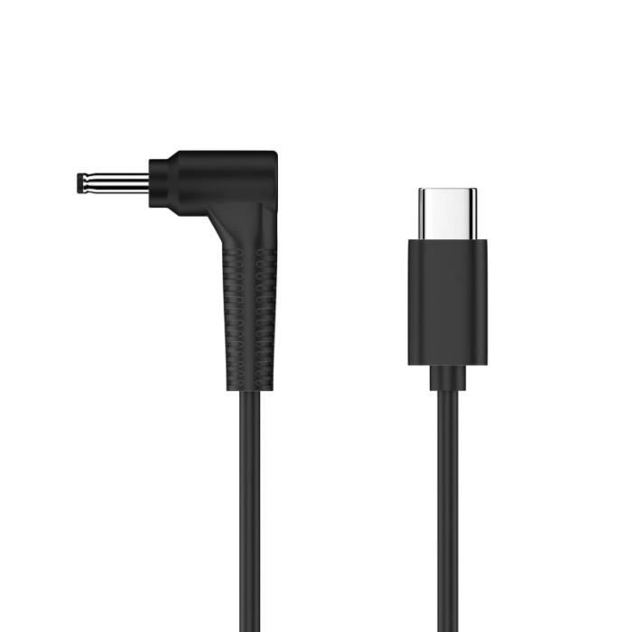 USB Type C PD Mâle vers 9V,12V,15V,20V,150x5.5mm,2.1x5.5mm,2.5x3.0mm,1 ...