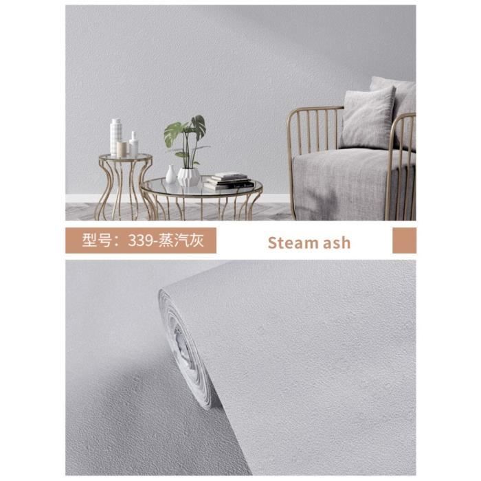 Papier peint,Steam ash-30 x100 cm--Papier peint couleur Morandi pour ...