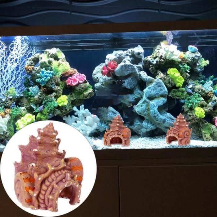 DECORATION ARTIFICIELLE - FOND DE DECOR - FIGURINE AQUARIUM Abri de ...
