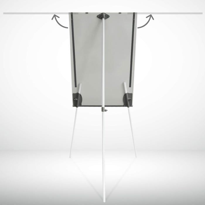 Tableau Blanc Tableau de présentation 3 pieds pliants 68 x 105 cm ...
