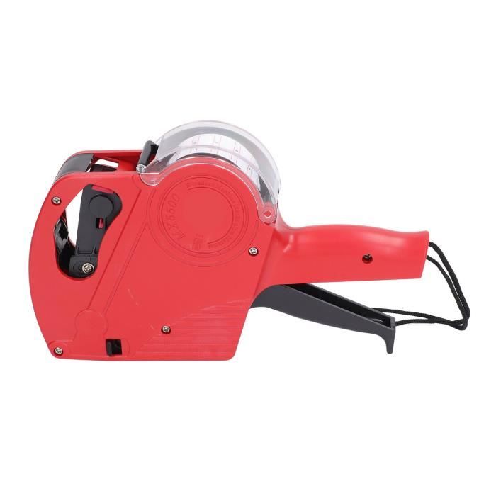 Machine d'étiquetage manuelle 8 chiffres étiquetteuse avec cartouche ...