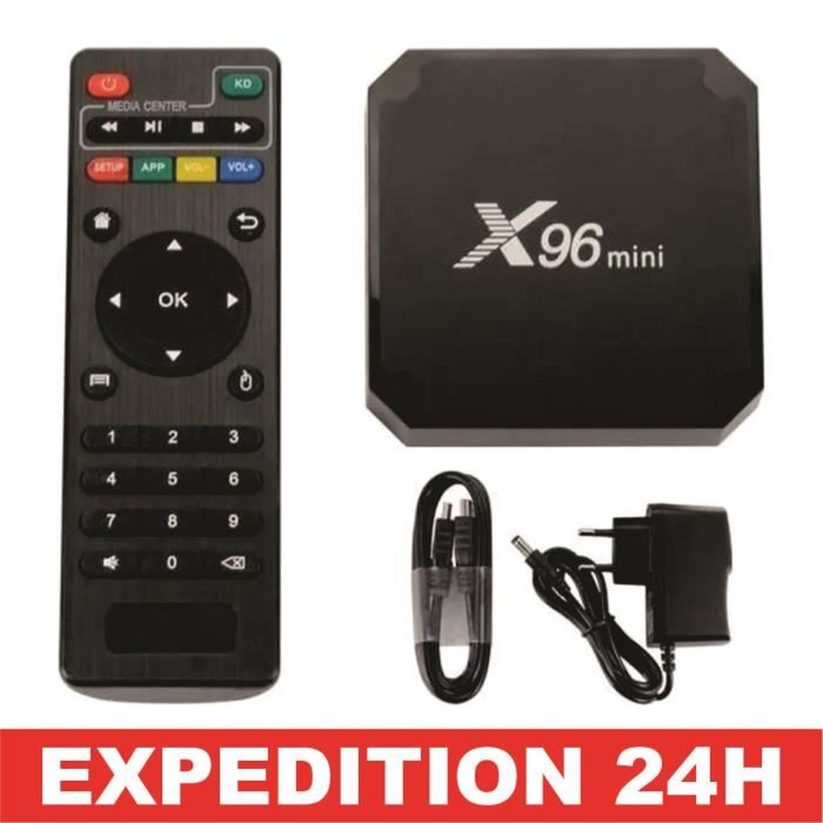 Android Boitier TV X96 Mini Lecteur Multimédia de Diffusion en Continu ...