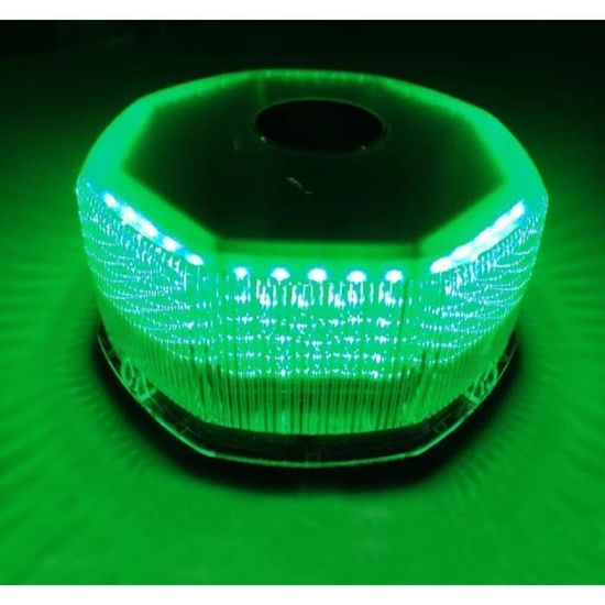 240 Led Lumière Stroboscopique Gyrophare Pour Voiture Avec Fixation ...