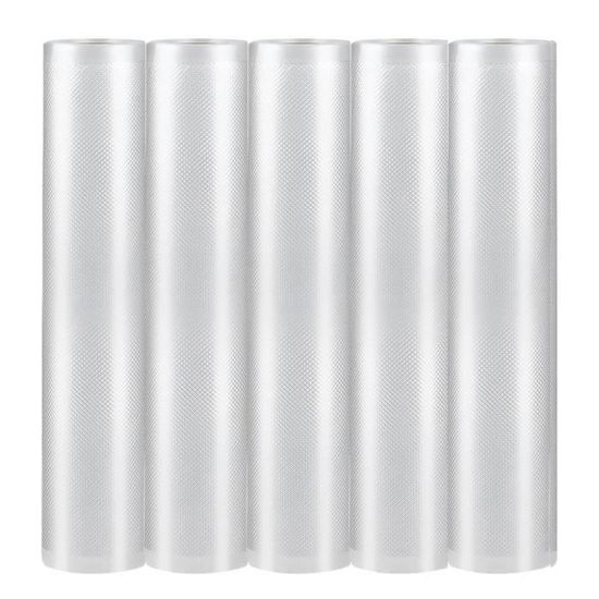 Lot de 5 Packs de Sac Sous Vide Alimentaire, Rouleau de 28cm x 500cm ...