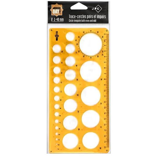 Normographe Trace cercles pairs et impairs - Cdiscount Beaux-Arts et ...