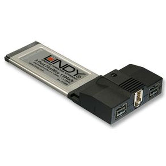 Carte ExpressCard FireWire 1394b & 1394a, 3 ports - Cdiscount Informatique