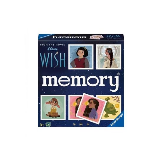 Grand Memory Wish, Asha 64 cartes personnages - Jeu de paires, Identic ...
