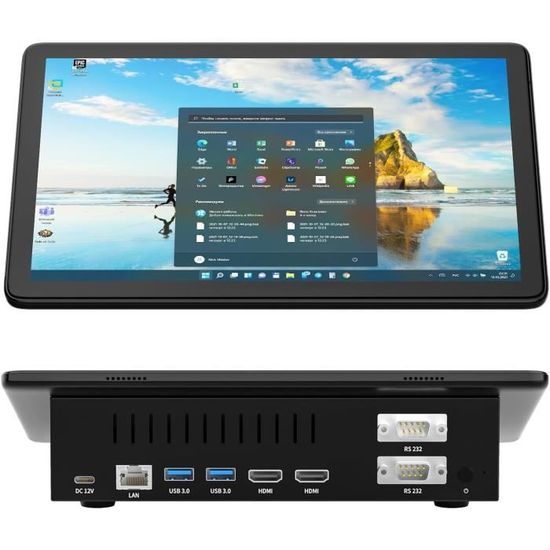 Mini Pc 10.1Pouces, Intel Celeron 8 Go Ram 128 Go Rom(Tf 512 Go ...