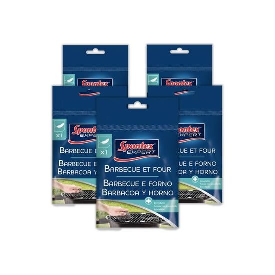 SPONTEX EXPERT Lot de 5 spirales Spécial Grill - Cdiscount Au quotidien