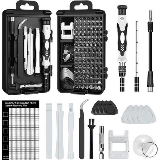 Kit Tournevis De Précision, 120 en 1 Mini Tournevis Kit Outil ...