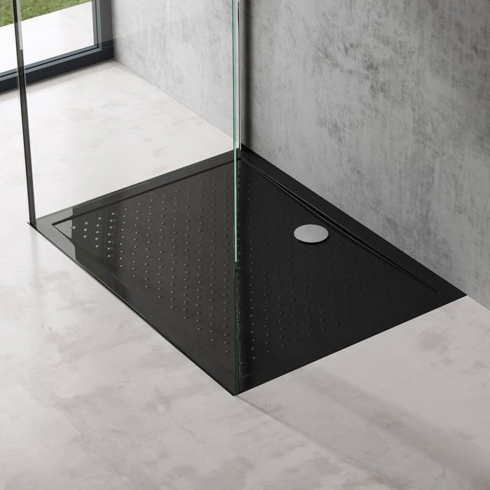 Sogood Bac à douche 90x100 Receveur de Douche Antiglisse Rectangulaire ...