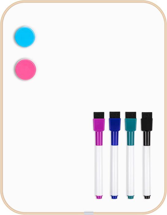 VUSIGN Petit tableau blanc effaçable à sec, 21,6 x 27,9 cm, mini ...