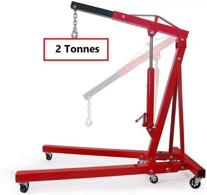 Grue d'atelier 2 Tonnes Grue d'Atelier Mobile et Pliante Chèvre de ...