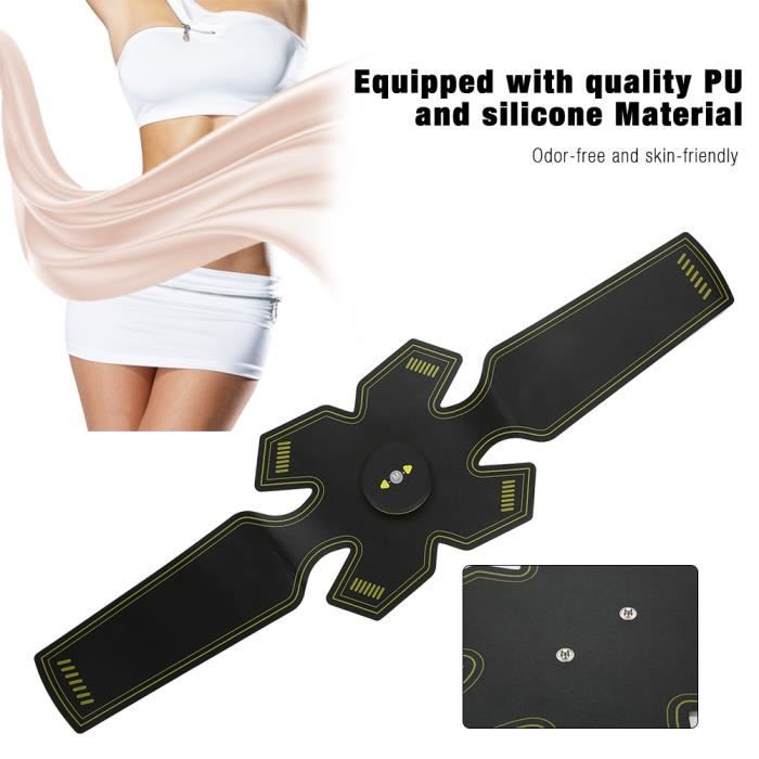 Stimulateur musculaire Stimulateur de muscles abdominaux rechargeable d ...