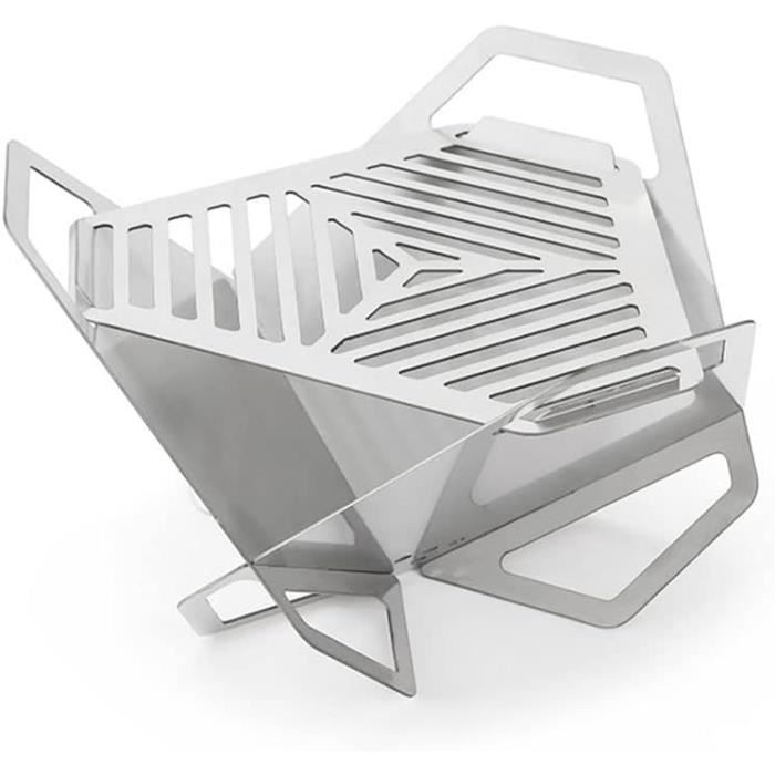 Mini Barbecue À Charbon De Bois,Réchaud À Barbecue Détachable En Acier ...