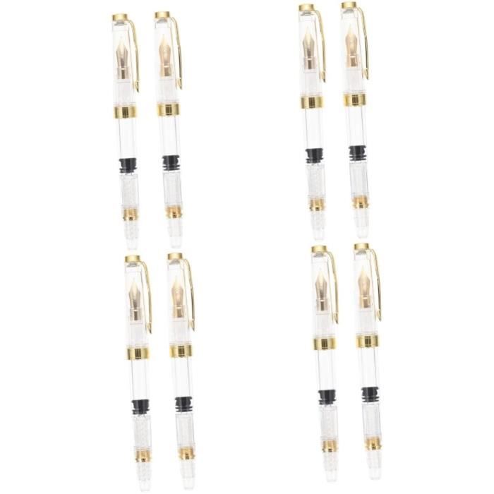 8 Pcs Stylo Stylo Stylos De Designer Stylos De Calligraphie Stylo Plume ...