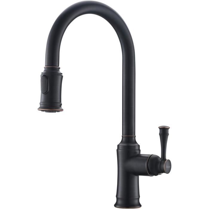 Robinet Mitigeur De Cuisine Extensible Avec Douchette Extensible À 360 ...