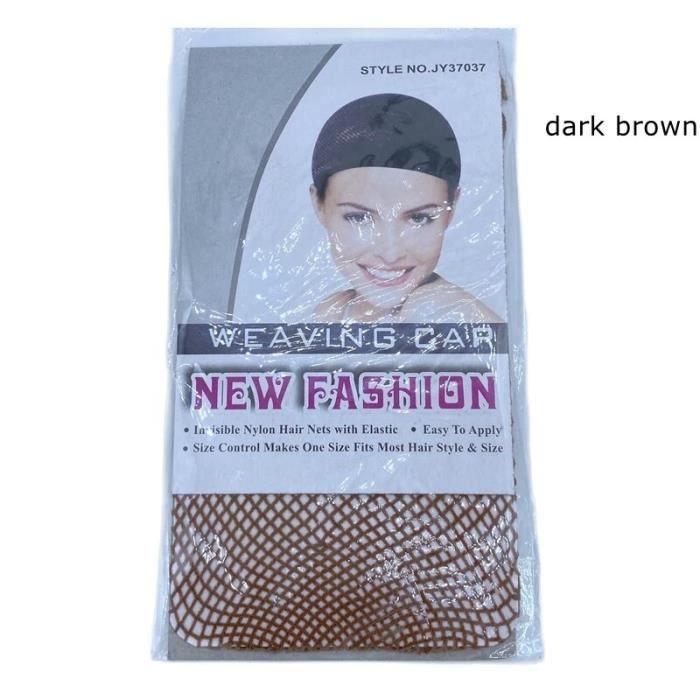 Filet à cheveux élastique extensible,bonnet de tissage,bonnet de ...