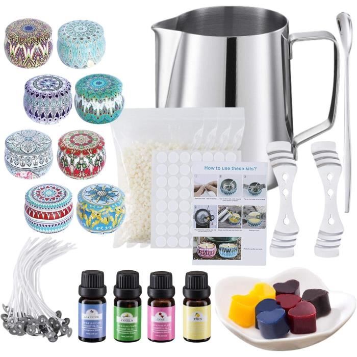 Kit Fabrication Bougies Parfumes