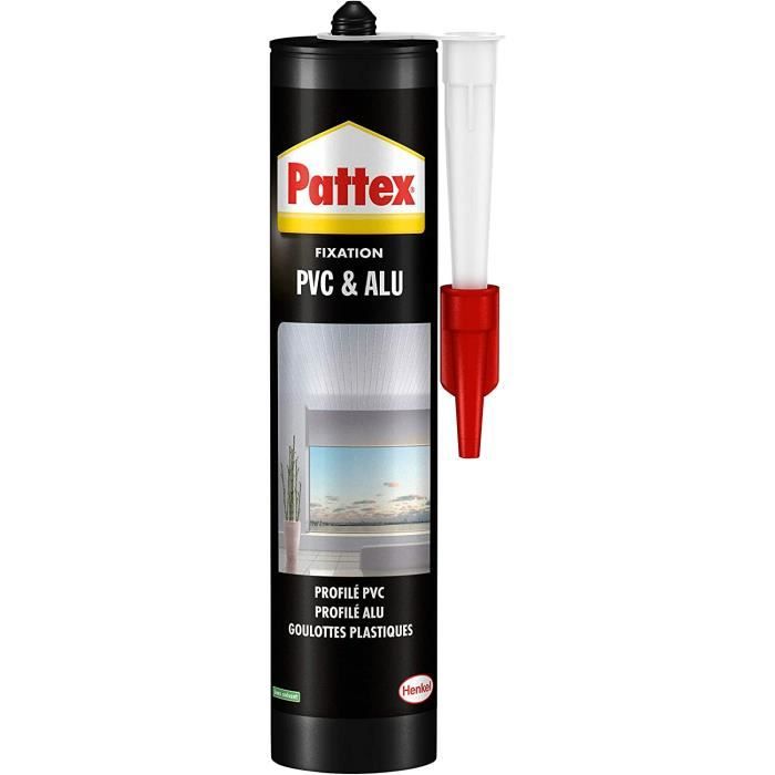 PVC & ALU, mastic colle pour fixations sur PVC & Aluminium, collage ...