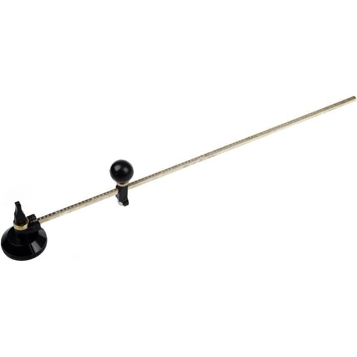 AJW-100cm Max.Diametre de cercle Compas a couper le verre circulaire ...