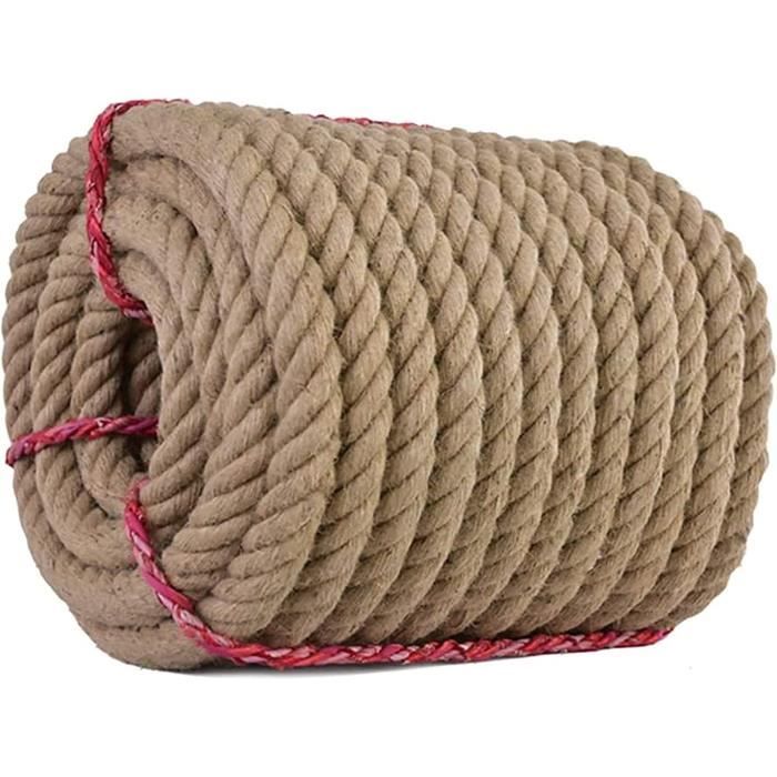 Raffiné 10mm Corde Jute Corde Corde d'épaisseur Jute épaisse Ficelle ...