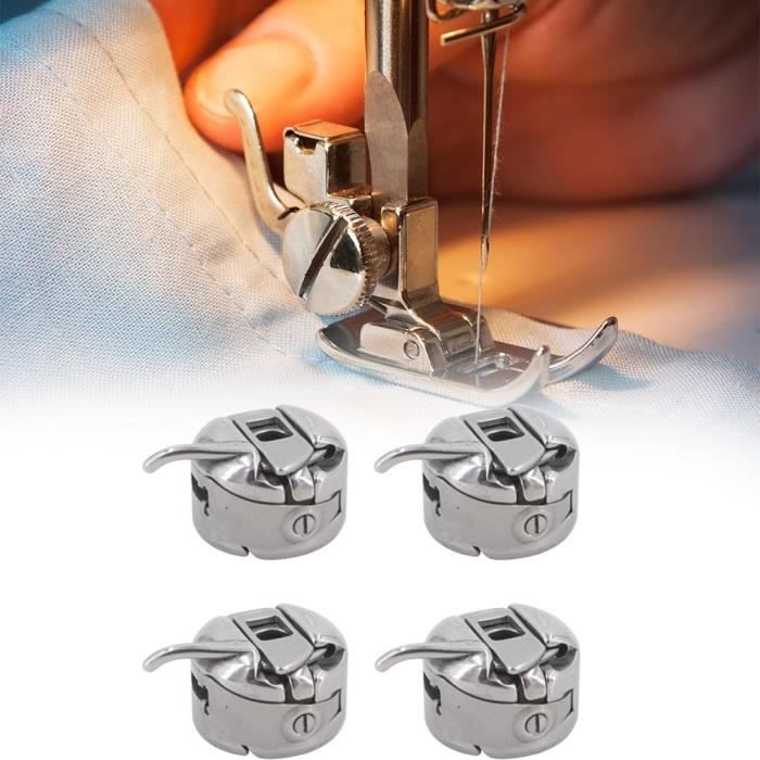 4 Pièces Porte Canette Couture Boîtier De Canette Machine À Coudre ...