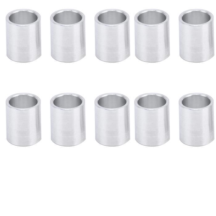 Entretoise ronde en aluminium - Cikonielf - non filetée - diamètre ...