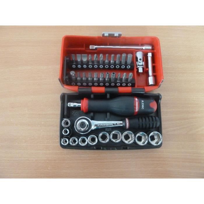 Coffret facom a cliquet 1/4 ref:R.161.NANO - Cdiscount Bricolage