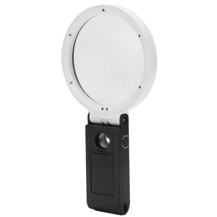 Loupe LED TH‑7018‑C - GOTOTOP - Loupe de lecture portable pliante avec ...