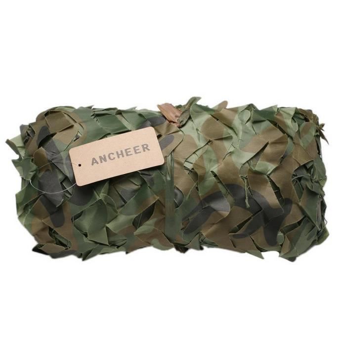 Camouflage au filet net Camping chasse militaire 2M x 4M - Cdiscount Sport
