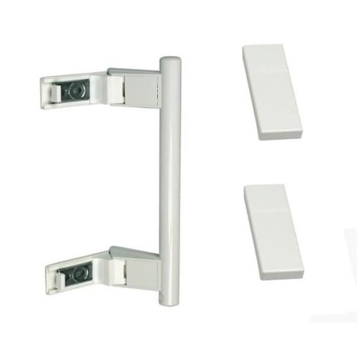 Poignée de porte 7430668 + 2 plaques de recouvrement 7426362 pour ...