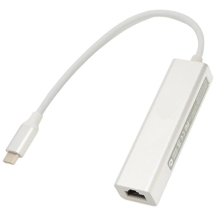 Qqmora extenseur de Port USB Carte réseau filaire Gigabit HUB USB3.0 ...