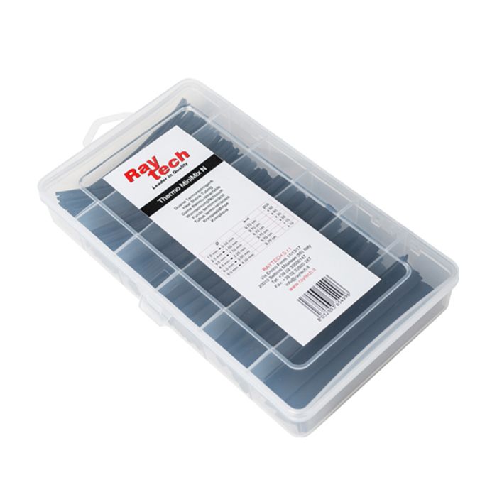 RAYTECH - THERMO MINIMIX-N - Assortiment de gaines thermo-rétractables prédécoupées 97mm ...