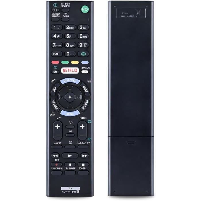 Télécommande De Rechange Pour Téléviseur Sony Rmt-Tx101D Pour Sony ...