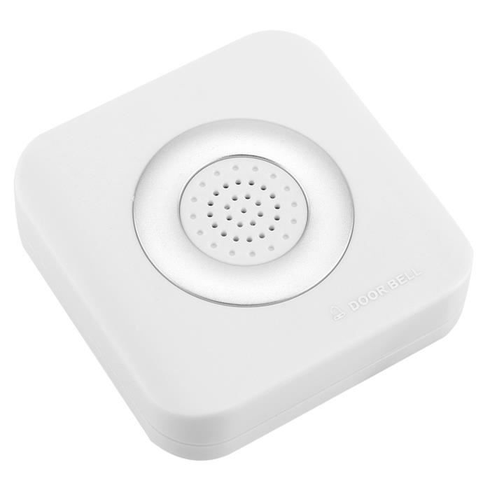 Sonew sonnette d'accès de porte Sonnette filaire en plastique ABS ...