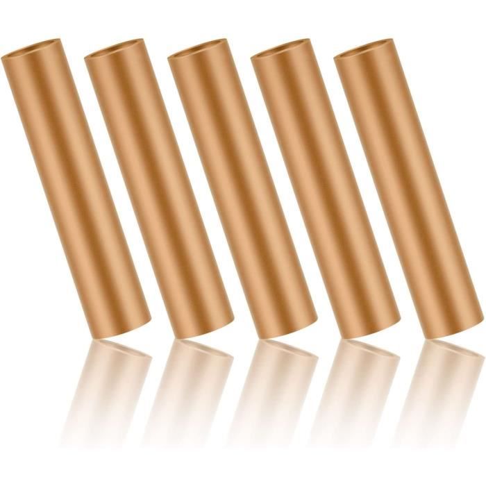 Tube Cuivre, TIANLIN 5 pièce Tube Rond en Cuivre pur Tube en Cuivre ...