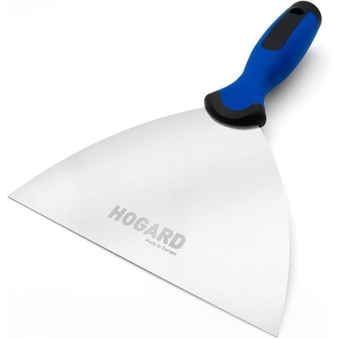 HOGARD Couteau à Enduire INOX Spatule pour Enduit 150 mm Acier ...