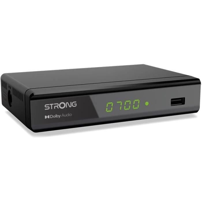 Strong SRT 8119 décodeur numérique terrestre DVB-T2 HDMI avec écran ...