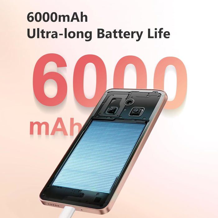 Smartphone XIAOMI Redmi 15C 4Go RAM 128Go ROM Écran 6,9" 50MP Orange ...