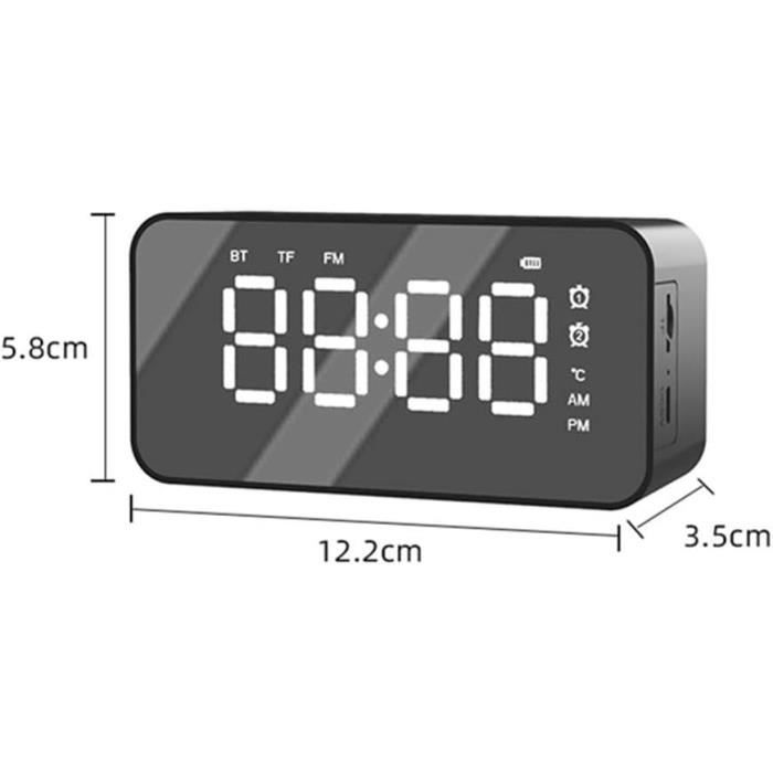 Horloge A Poser Reveil Usb Chambre Horloge Horloge Radio Alarme Horloge ...