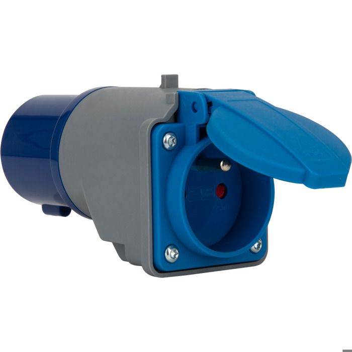 Adaptateur caravane femelle 16A vers mâle CEE17 - Protec - Cdiscount Auto