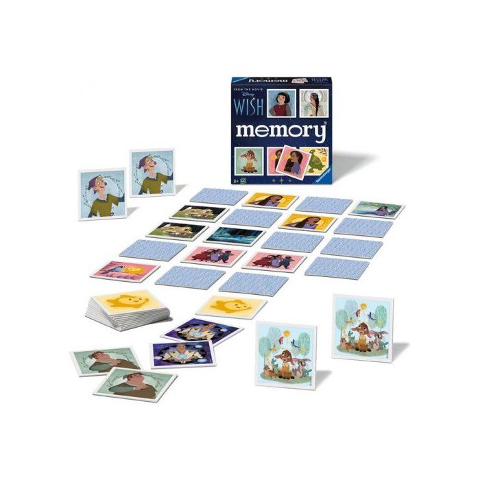 Grand Memory Wish, Asha 64 cartes personnages - Jeu de paires, Identic ...