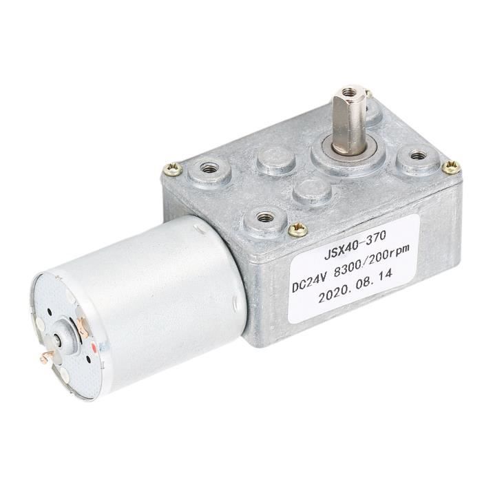 Moteur à engrenages à vis sans fin - MARQUE - JSX40-370 - DC24V - 200 ...