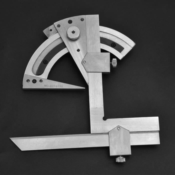Outils de mesure d'angle Règle de Mesure D'angle, Rapporteur de Biseau ...