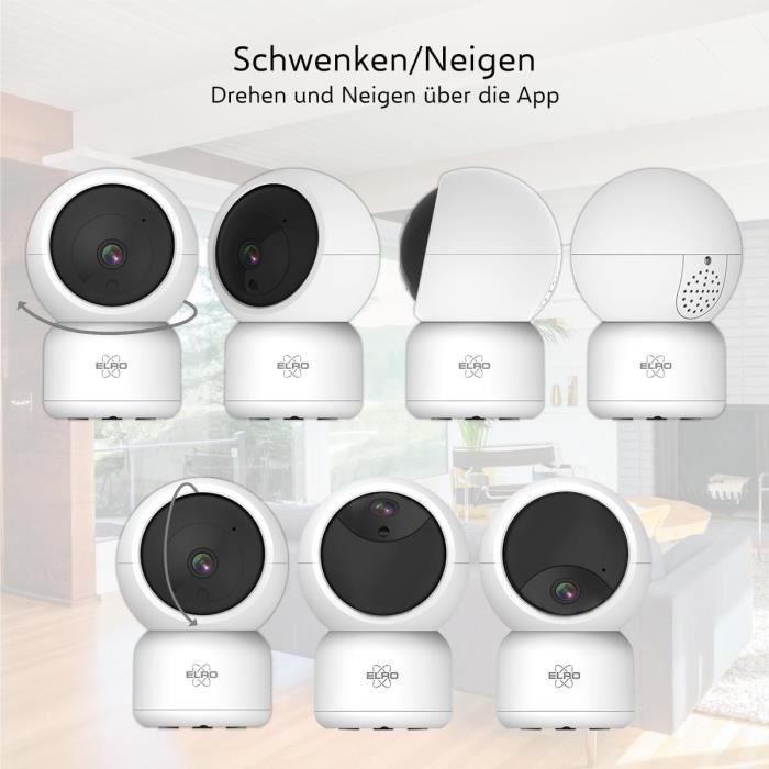 Ci5000 Indoor Wifi Ip Security Camera With Motion Sensor And Night ...